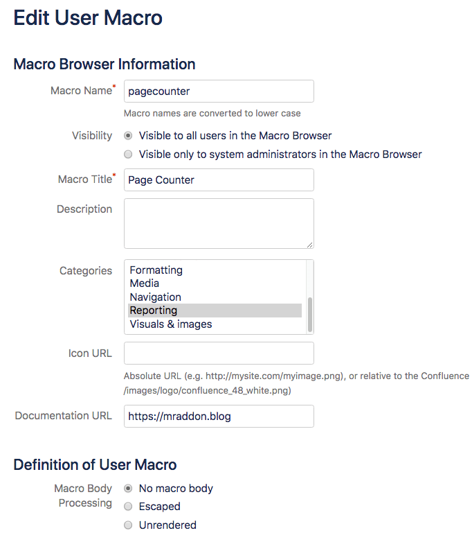 New Macro to show a list of spaces and pages and last modified date in ...
