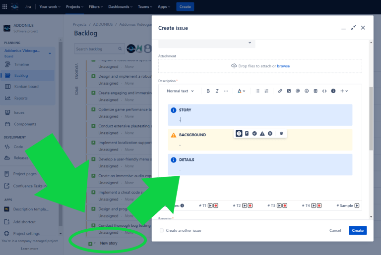 Tips for Description & Comment Templates for Jira: Streamline Issue ...